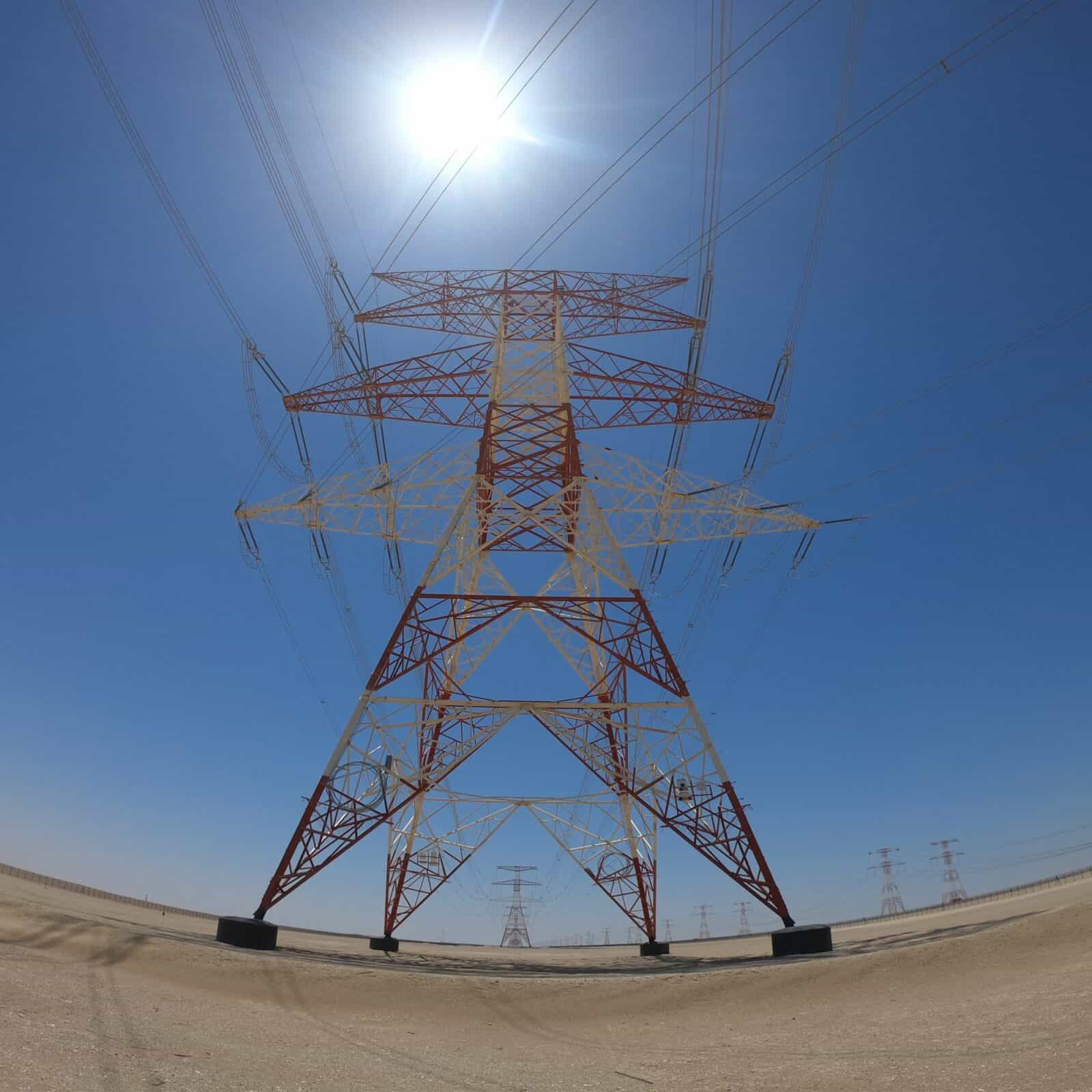 LEA 400 kV New Mirfa G/S - Central S/S, EAU - Electromontaj